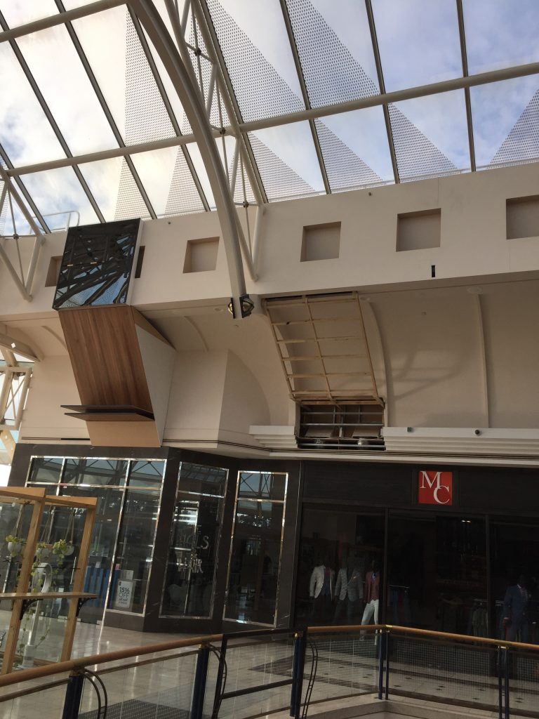 Highpoint Shopping Centre - Atrium glass upgrade - Vertimax Australia